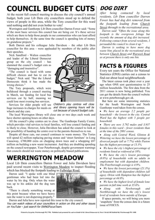 South Werrington and North Gunthorpe FOCUS newsletter - edition 75 | PDF