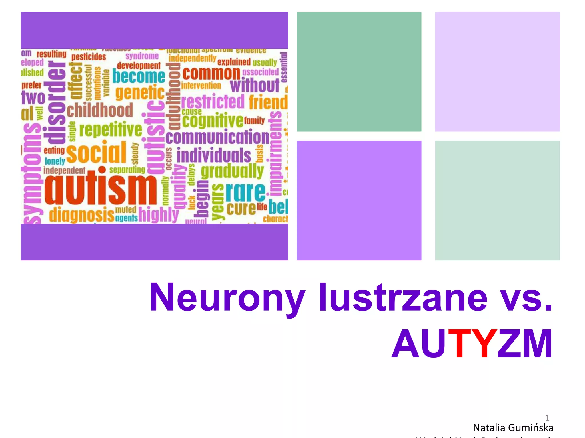 Mirrors neurons vs.autism | PPT