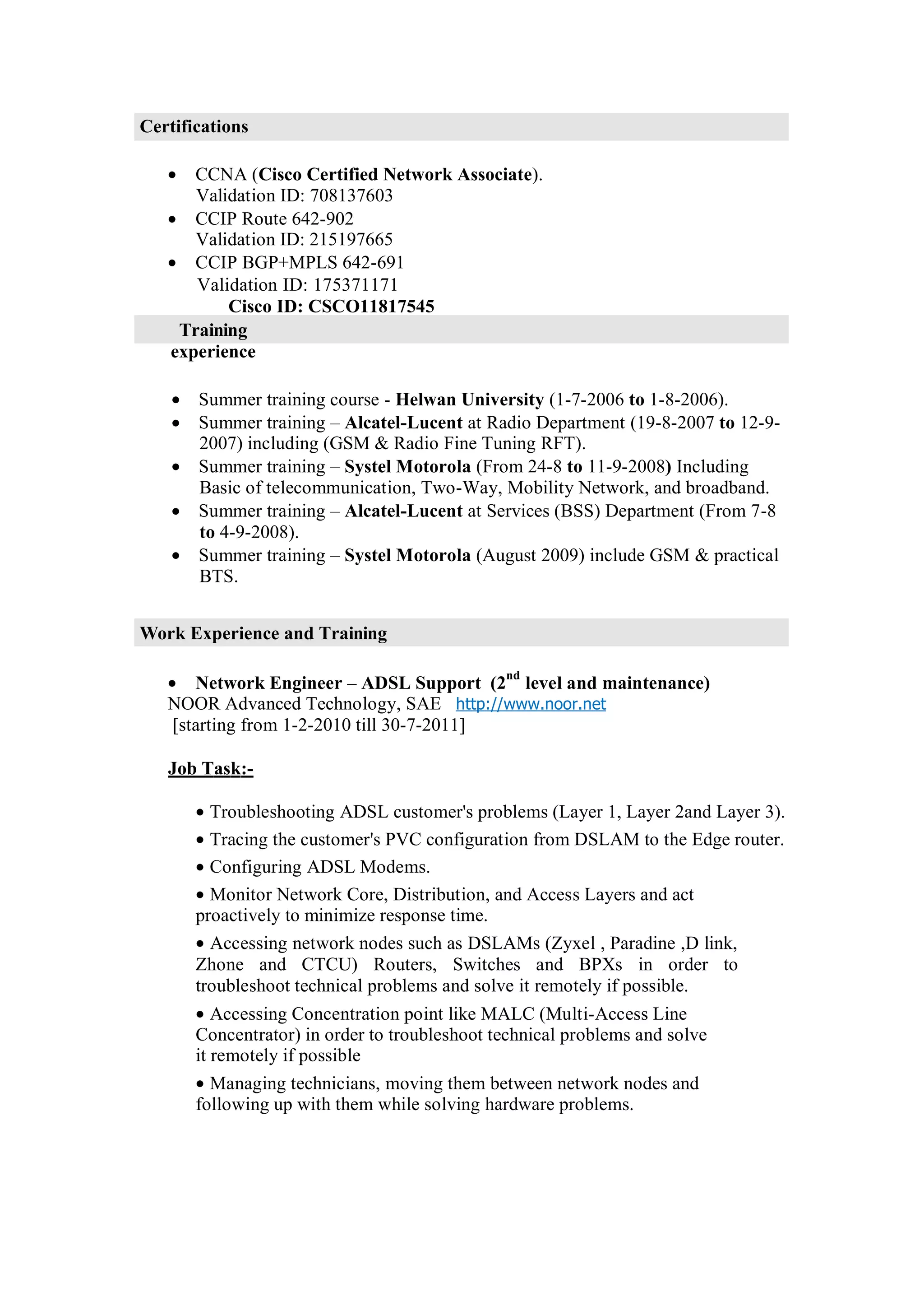 Wesam Mohamed Magdy CV | PDF