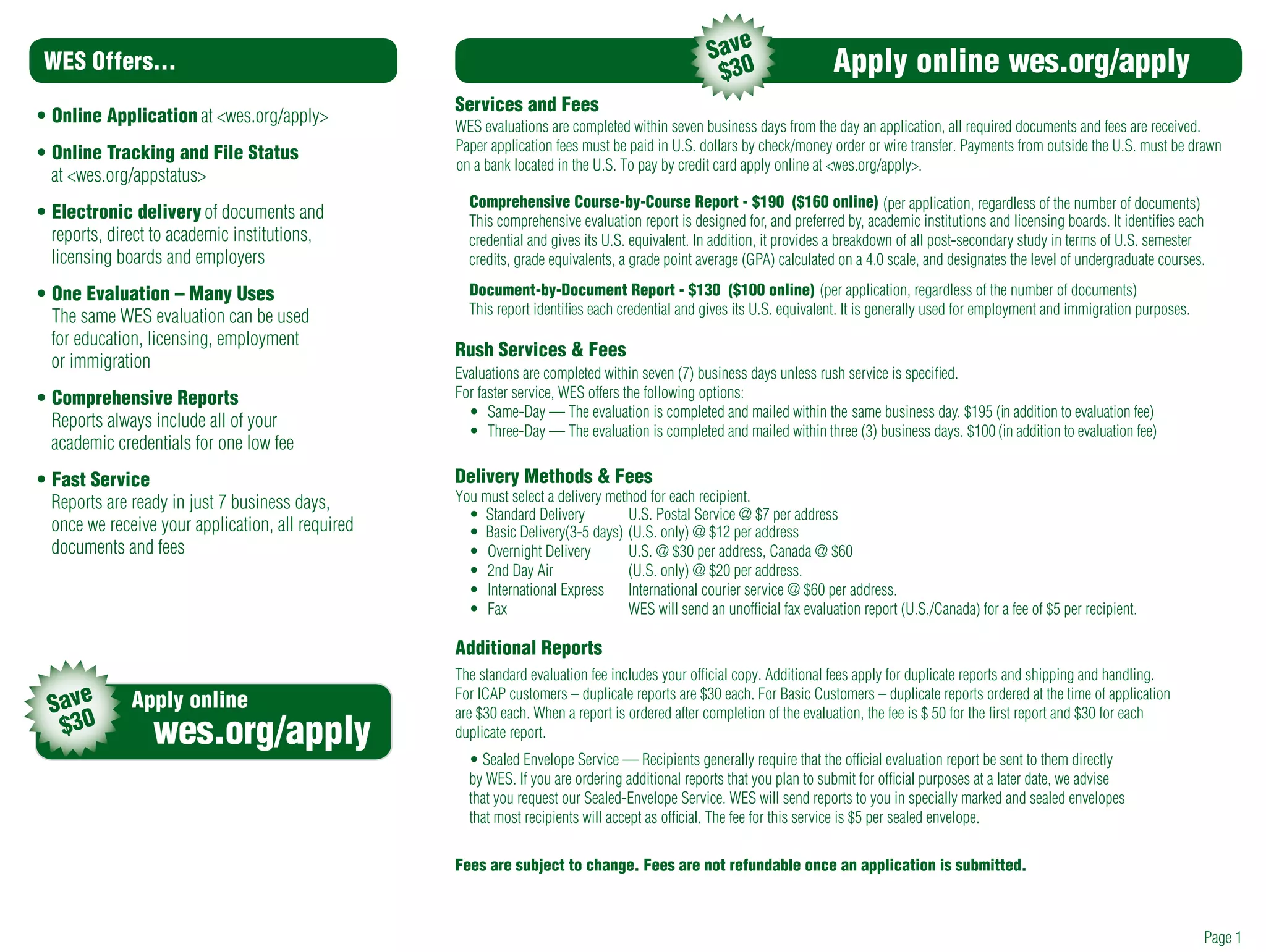 Wes application | PPT