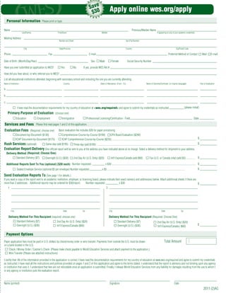 Wes application | PPT