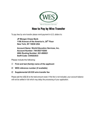Wes application | PPT
