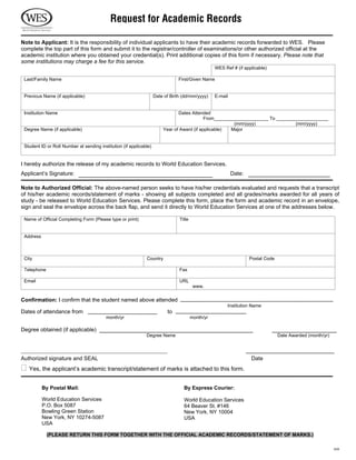 Wes application | PPT