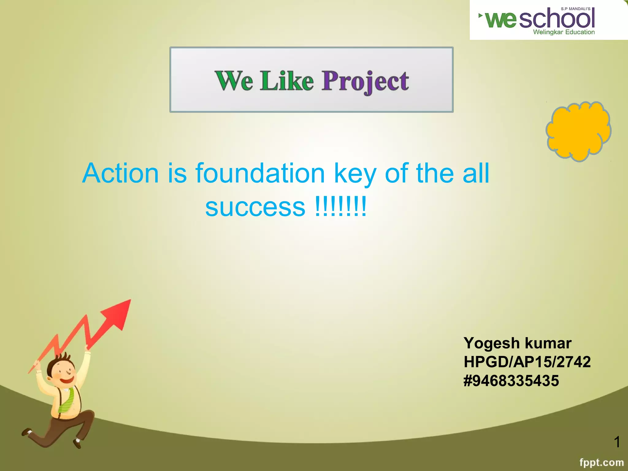 Weschool we project 2nd semster | PPT