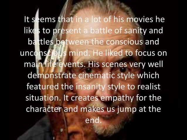 Wes craven | PPT