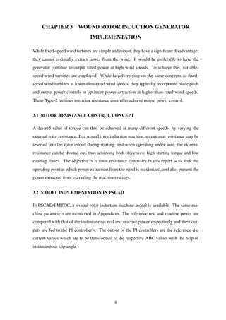 Rotor Resistance Control of Wound Rotor Induction Generator (WRIG ...
