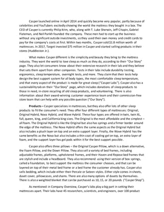 Lee Ann Wesley - Casper Media Plan | PDF