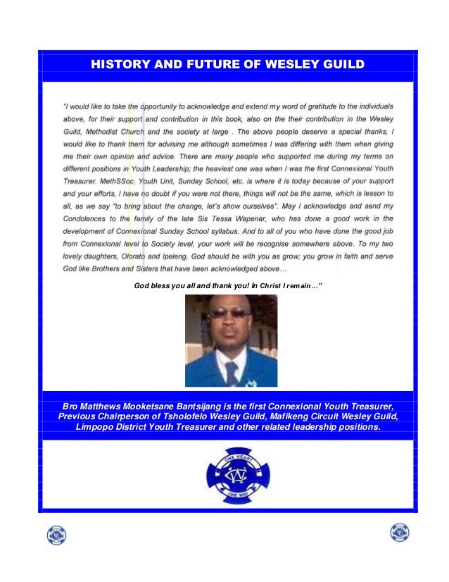 Wesley guild where it comes and where is it going by bro matthews ban…