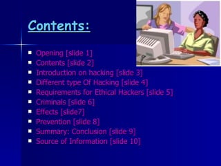 Brief Introduction of Hackers | PPT