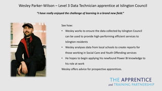 L3 Data Technician Wesley Parker-Wilson | PPT