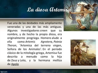 La Mitologia Griega y los Dioses del Olimpo | PPT