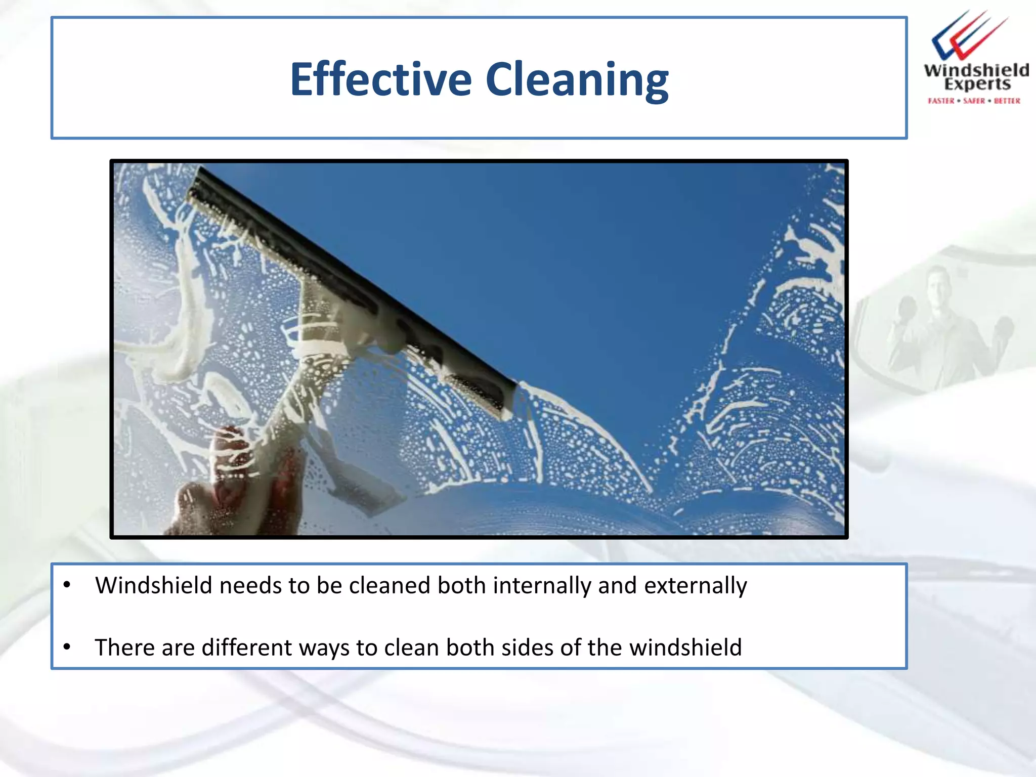 Windshield maintainence | PPT