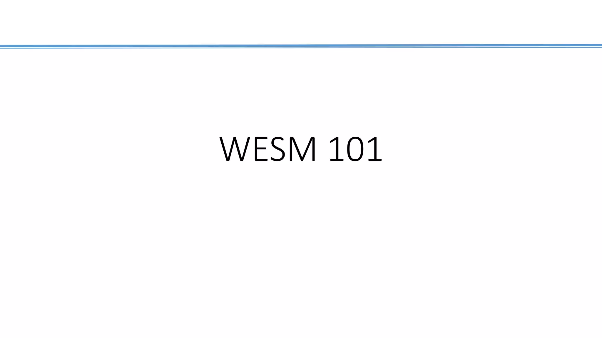 Wesm 101 20151230 | PPTX