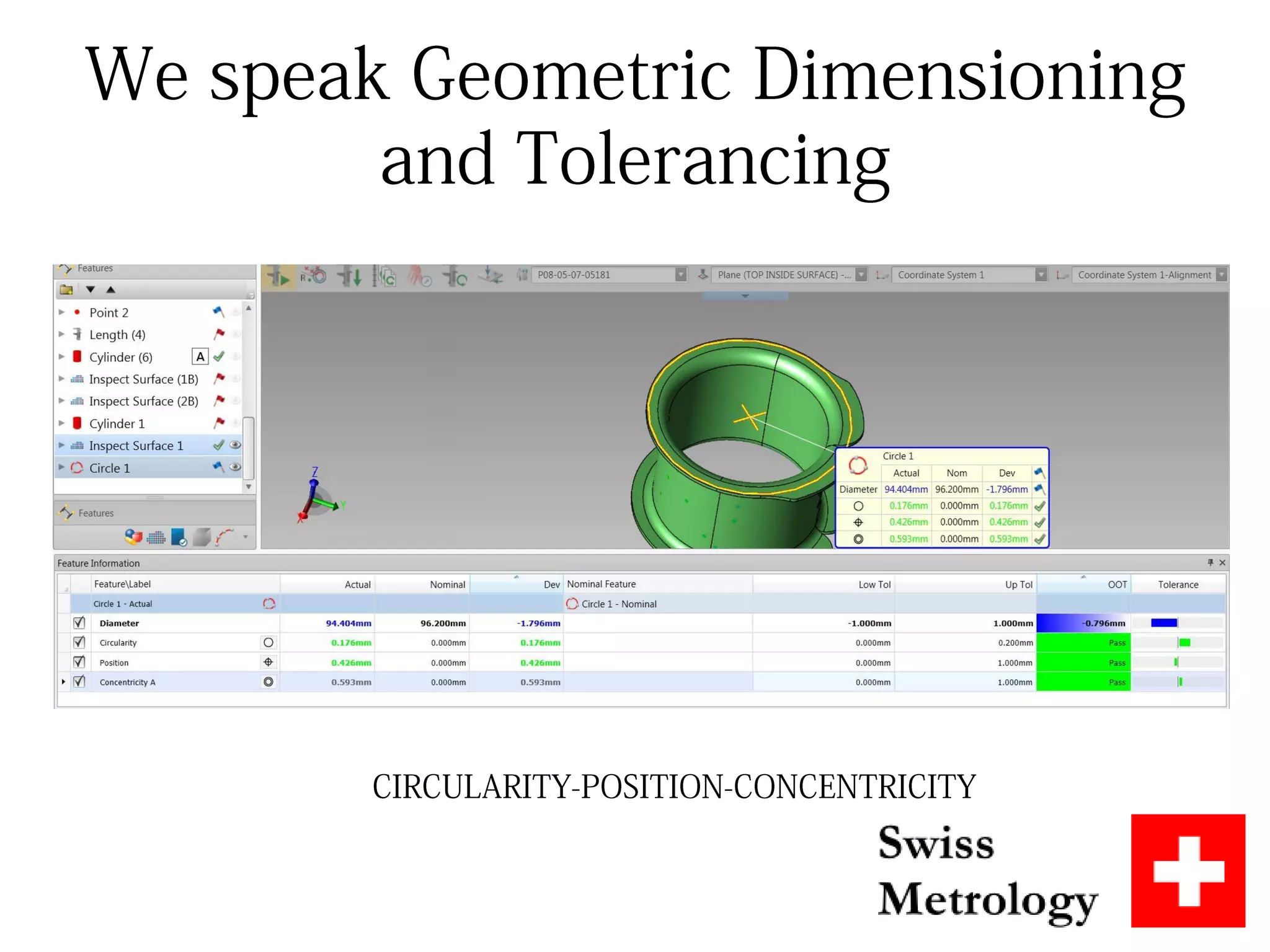 We speak geometric dimensioning and tolerancing | PPT