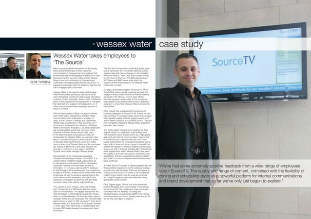 Wessex Water Case Study | PPT