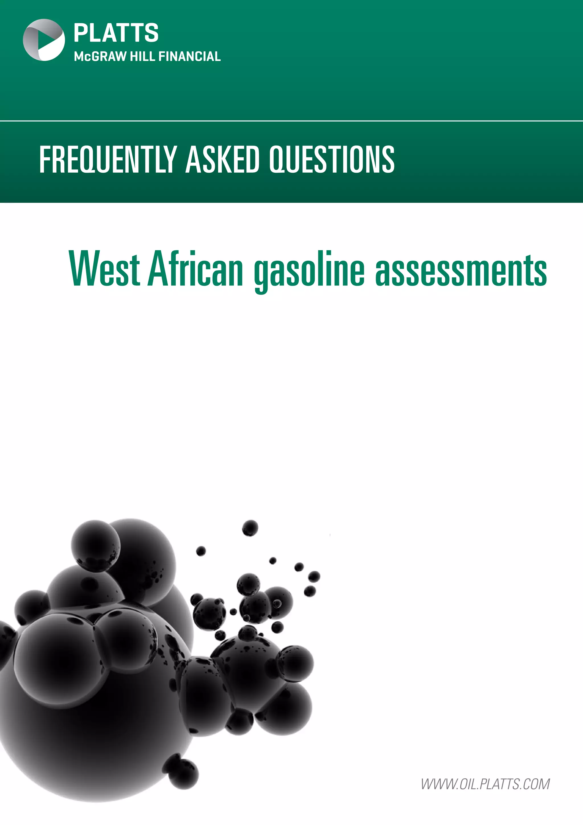 West africa-gasoline-faq Platts | PDF