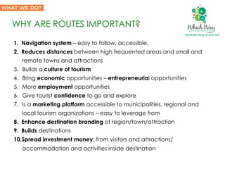 Introduction to Which Way Tourism Route Systems | PPT