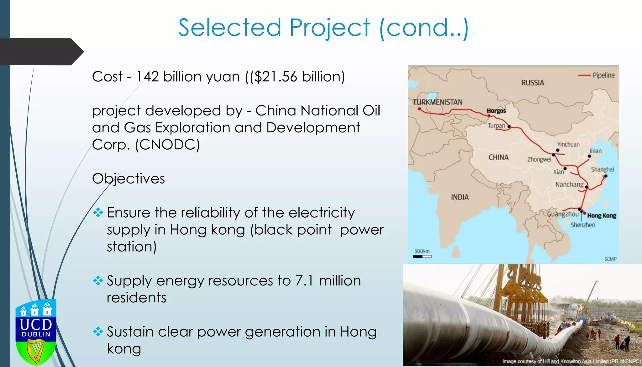 West east gas pipeline project ok | PDF