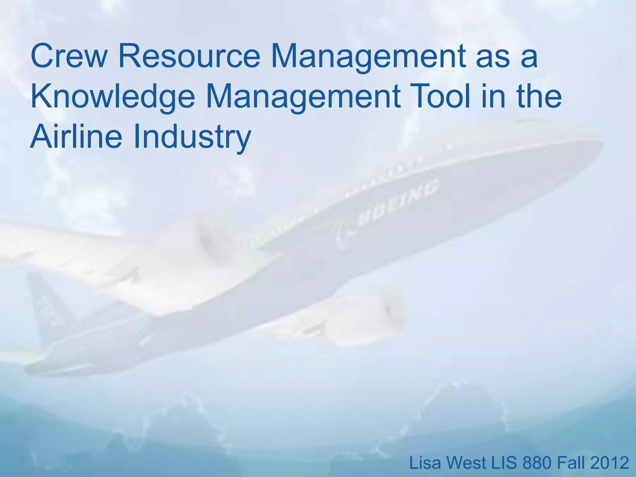 Crew Resource Management | PPTX