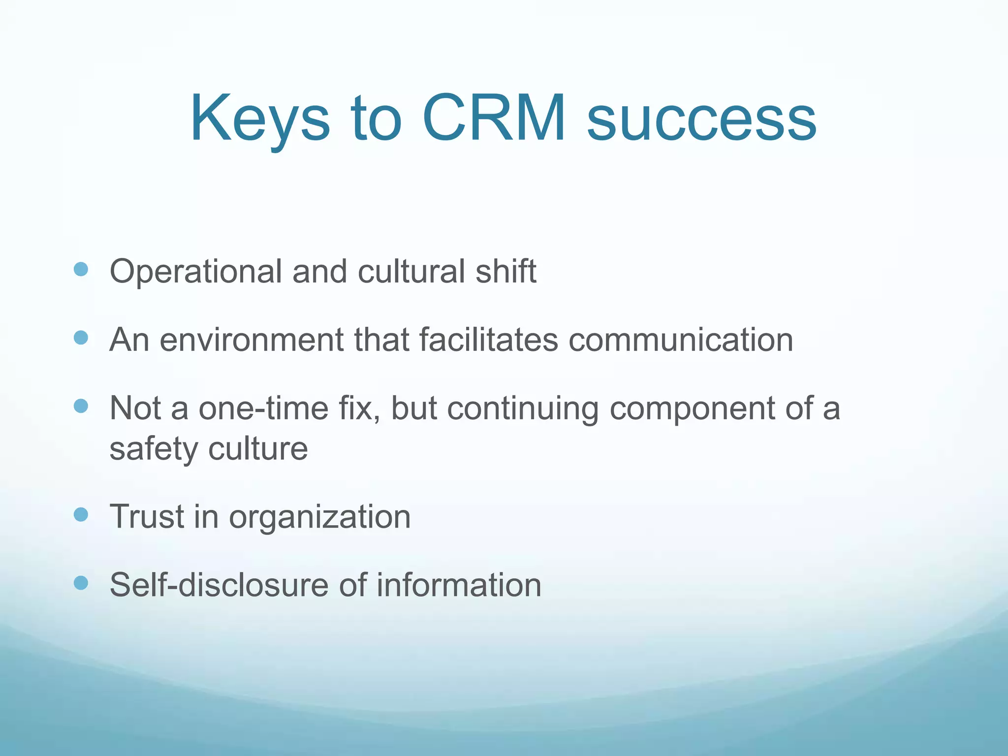 Crew Resource Management | PPTX