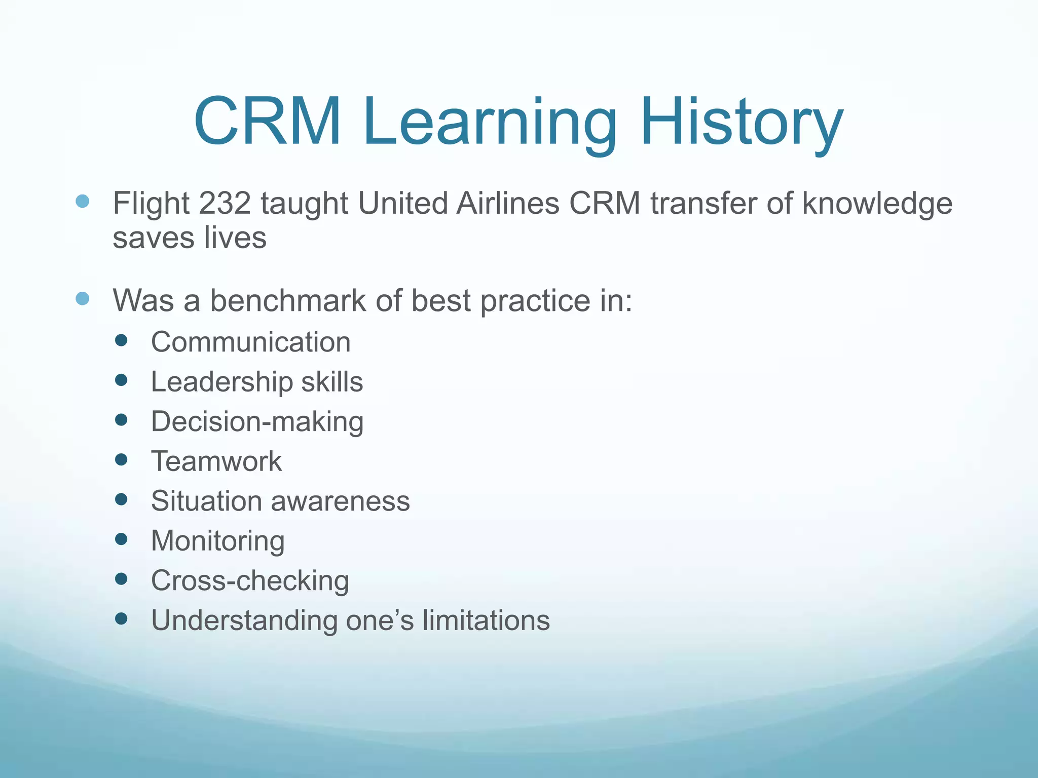 Crew Resource Management | PPTX