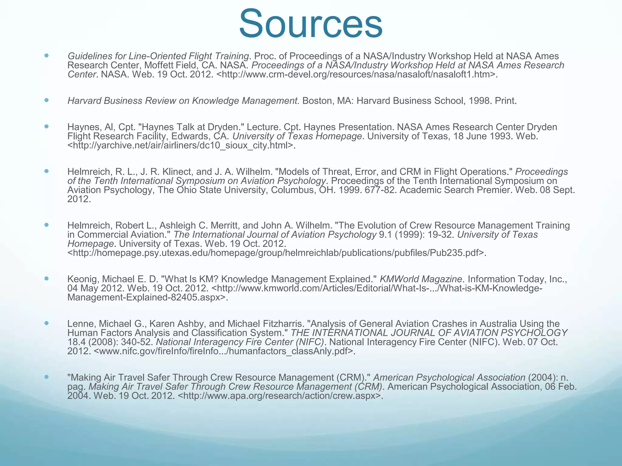 Crew Resource Management | PPTX