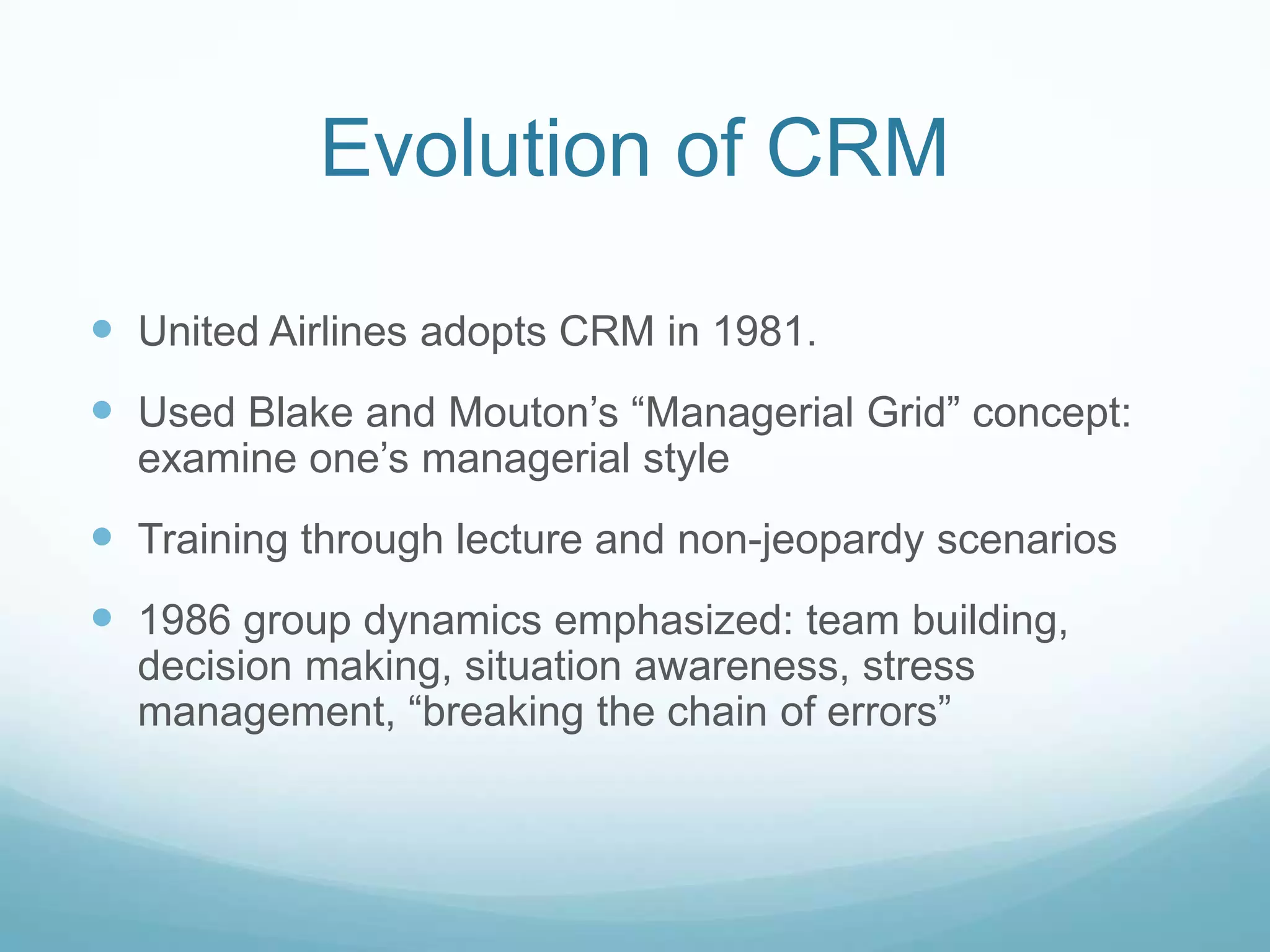 Crew Resource Management | PPTX