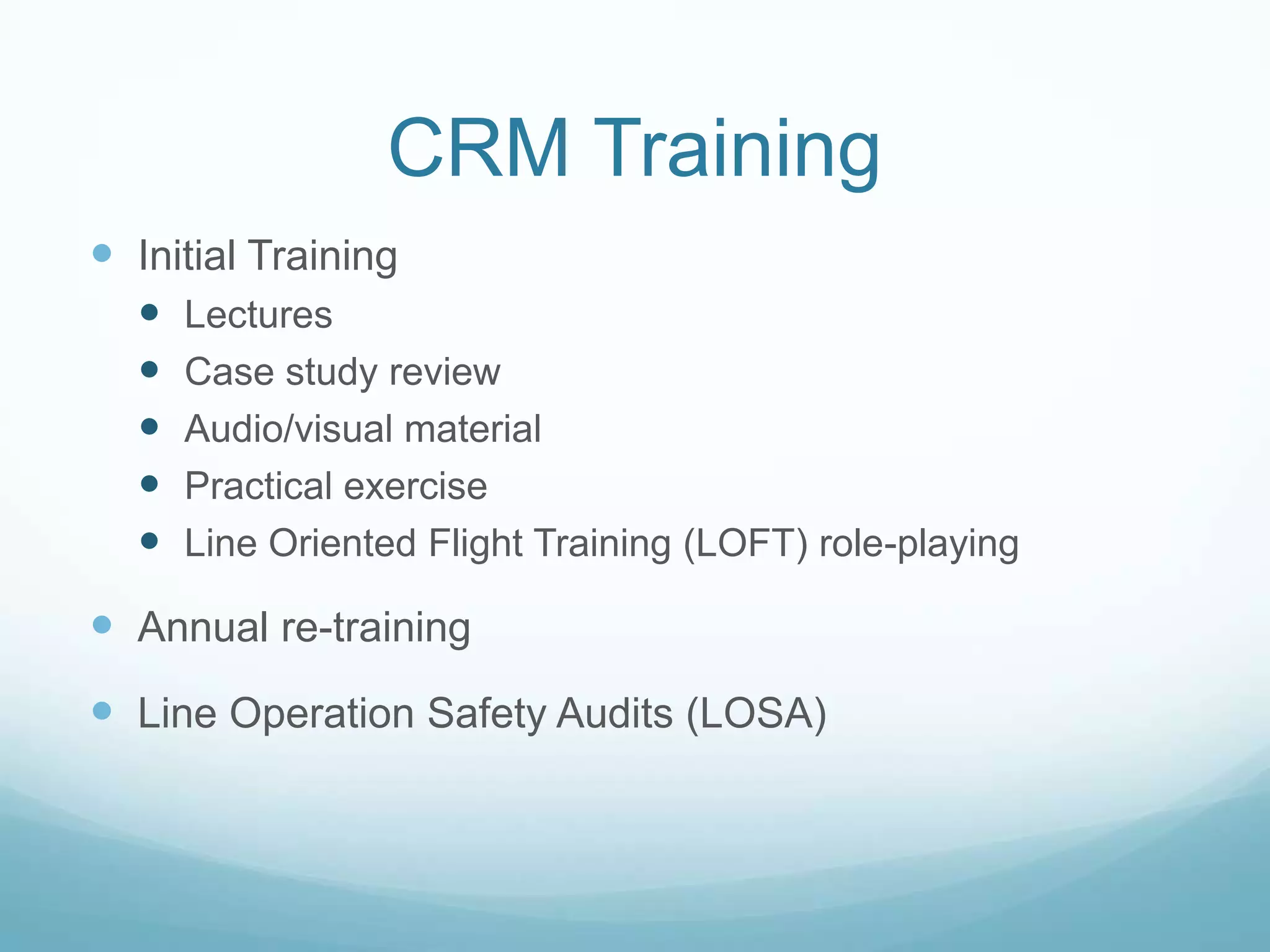 Crew Resource Management | PPTX