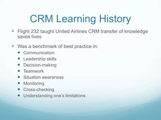 Crew Resource Management | PPTX