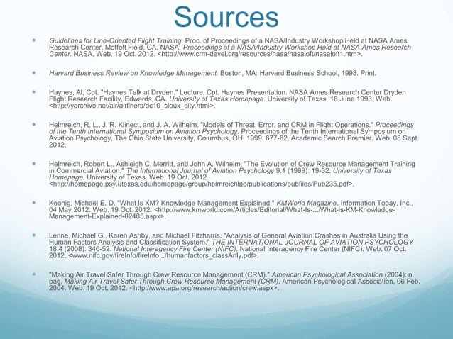 Crew Resource Management | PPTX | Air Travel | Travel Type