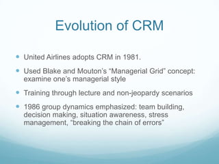 Crew Resource Management | PPTX
