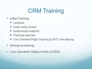 Crew Resource Management | PPTX