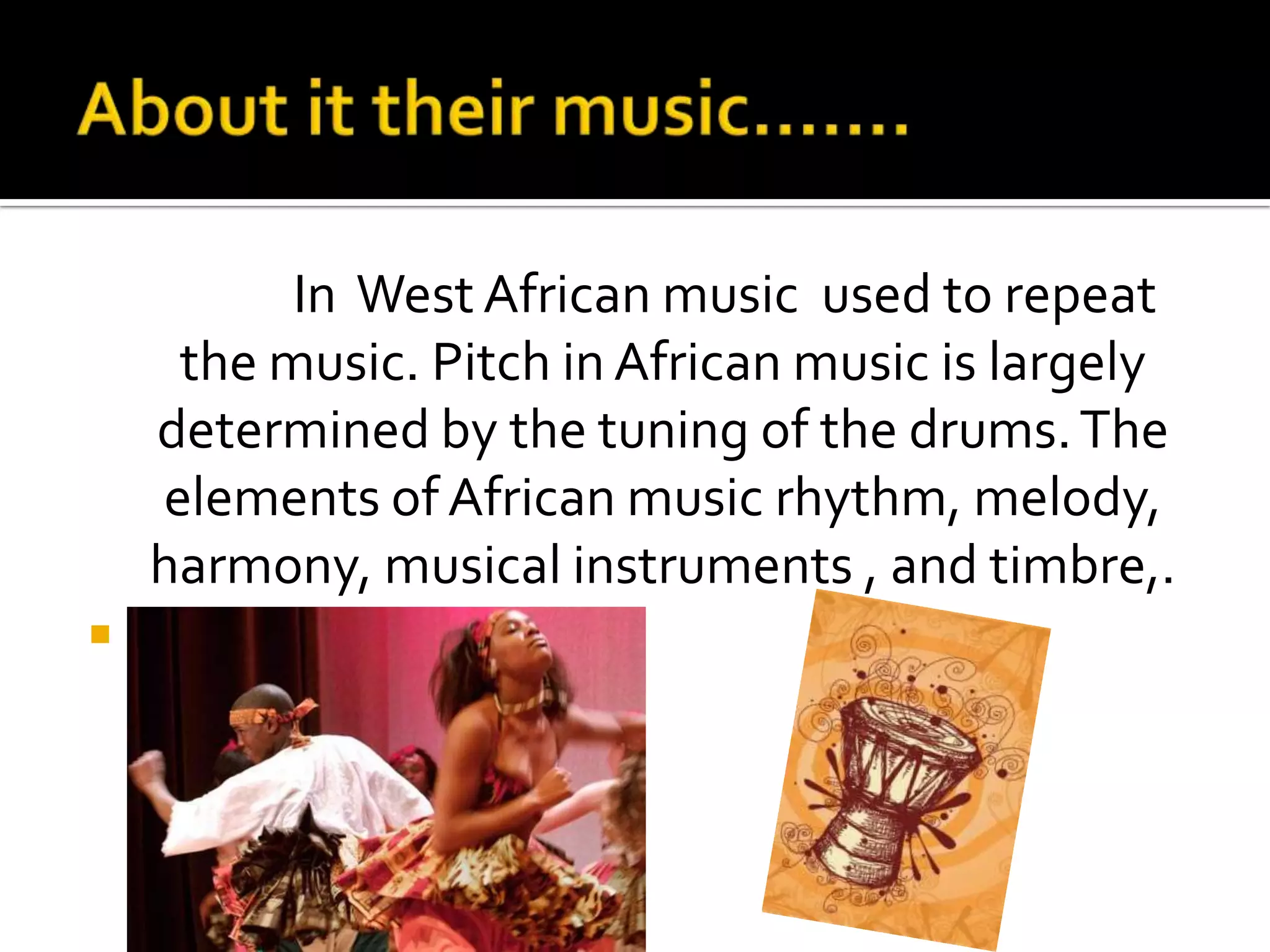 West africa music | PPTX