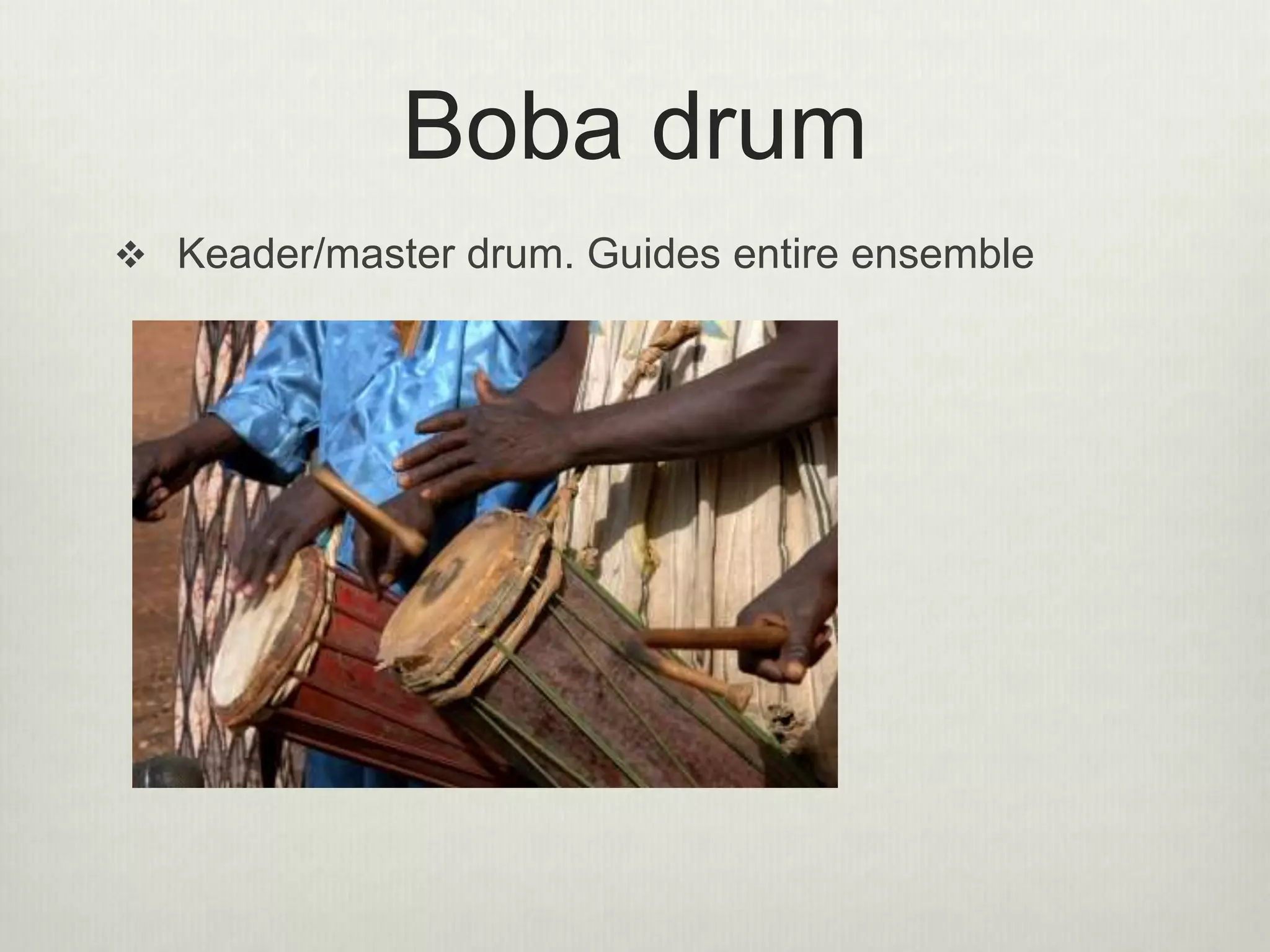 West african drumming | PPTX