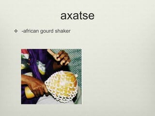 West african drumming | PPTX
