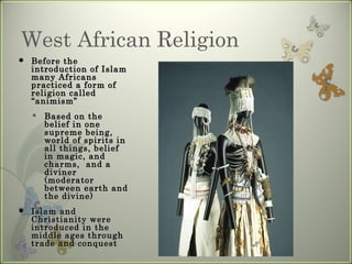 West african medieval culture | PPT
