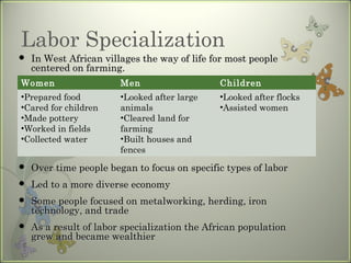 West african medieval culture | PPT