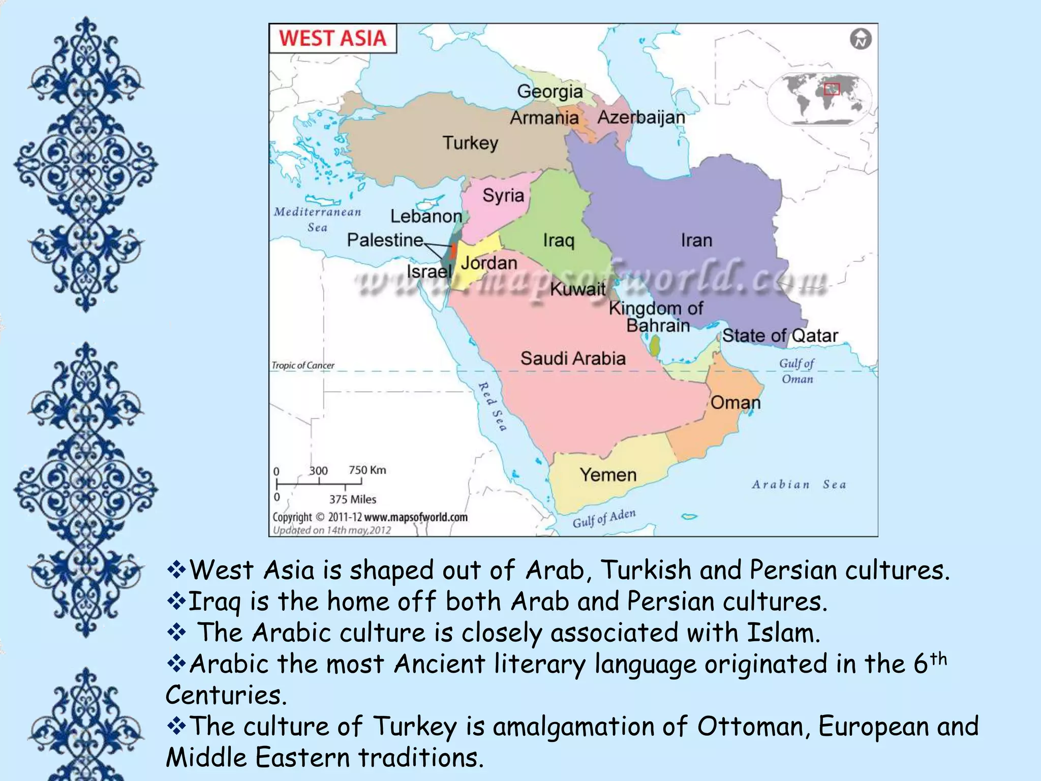 West asia and its architecture | PPTX