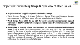 Issues of Ganges (Jalangi) in West Bengal | PPTX