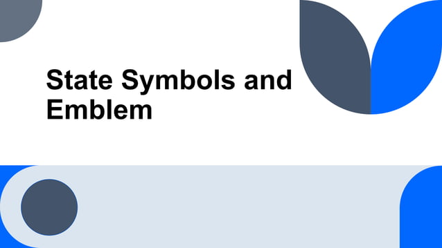West Bengal State Symbols and Emblem Details | PPTX