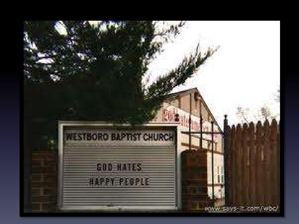 Westboro baptist church