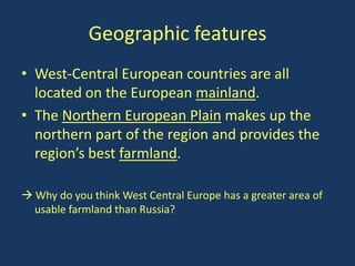 West Central Europe | PPT