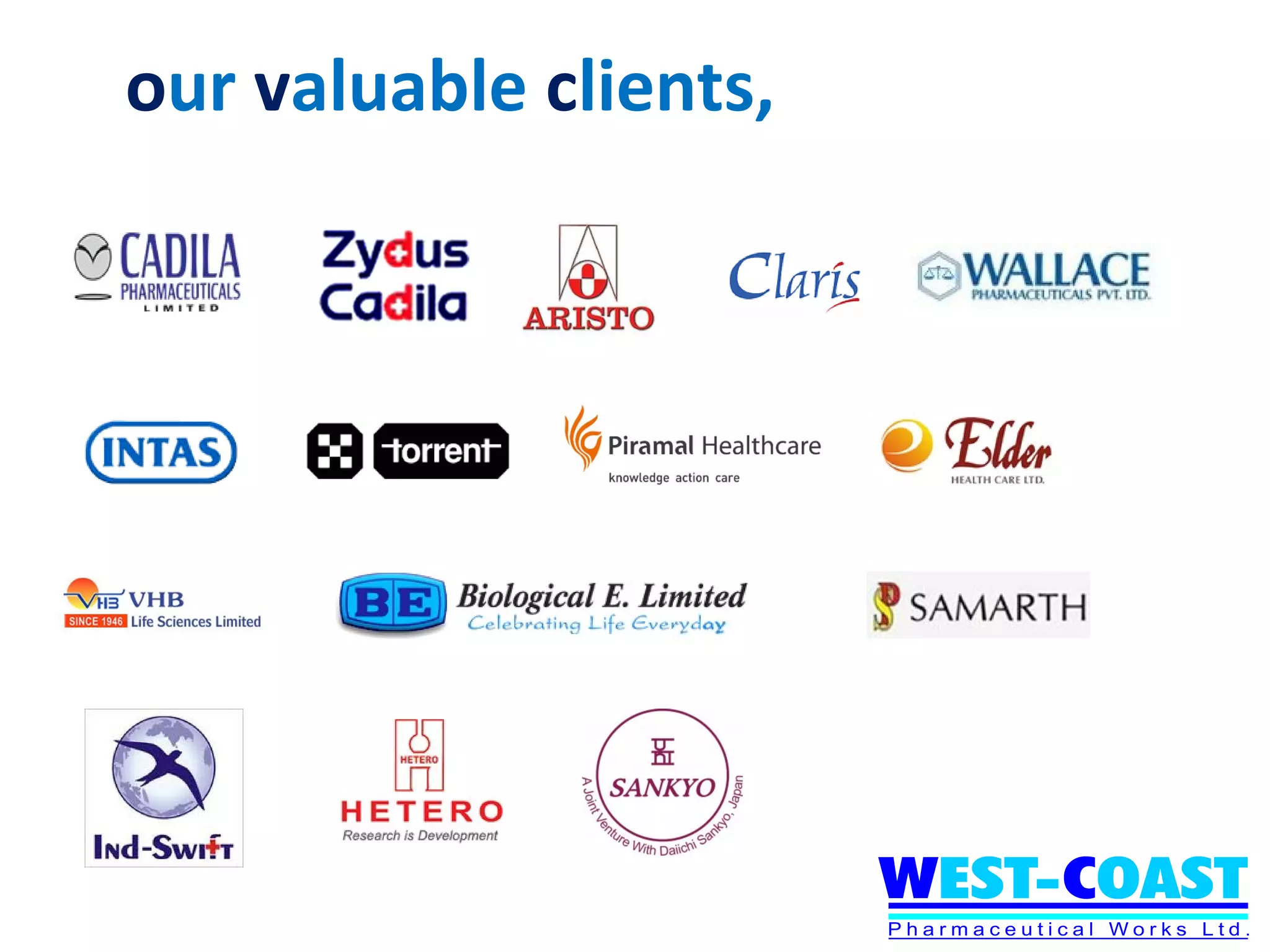 West Coast Pharmaceutical Works Ltd | PPT