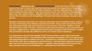 West Dressed - Fashions Inspired by the American Frontier | PPTX
