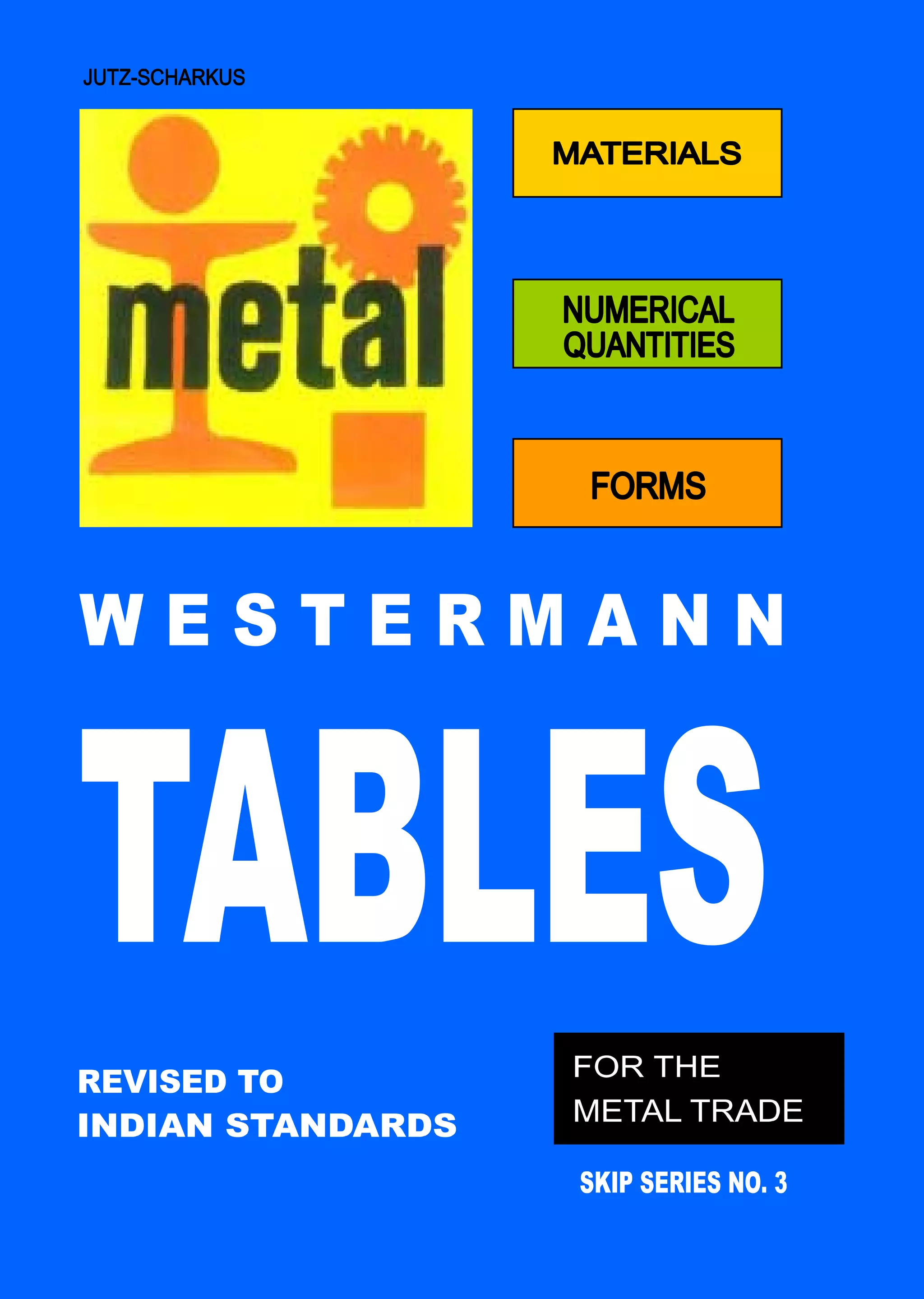 Westermann tables | PDF