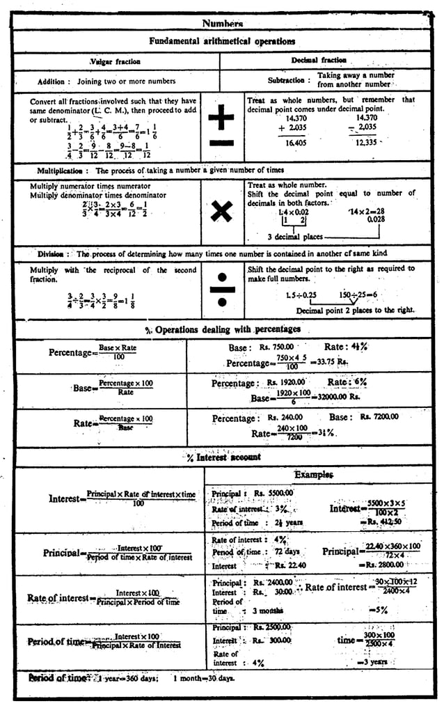 Westermann tables | PDF