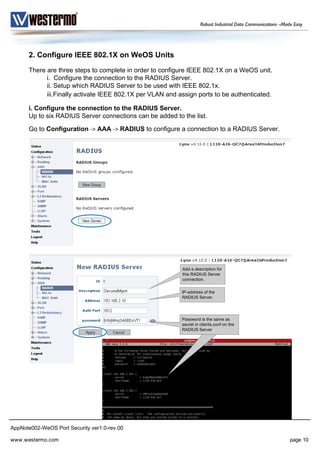 Westermo WeOS port security | PDF | Information and Network Security ...
