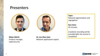 Secure your network - Segmentation and segregation | PDF