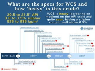 Western Canadian Select Explained | PDF