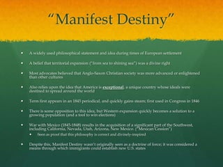 Westward Expansion (Revised Summer 2012) | PPTX